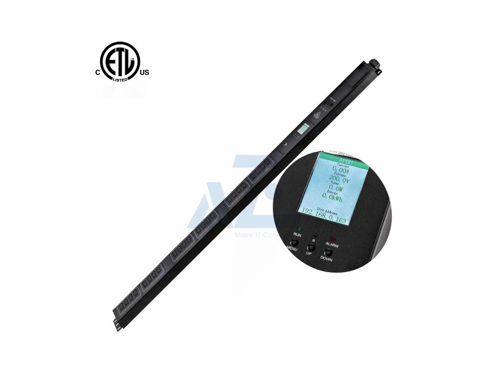 Metered Rack PDU | Three Phase Rack PDU |Mining Metered and Switched PDU | AZE